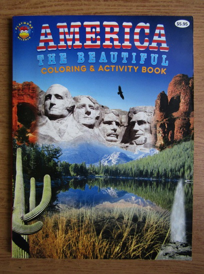 America. The beautiful. Coloring activity book - Cumpără