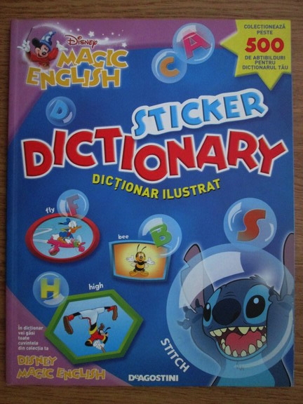 Disney magic english. Sticker dictionary - Cumpără