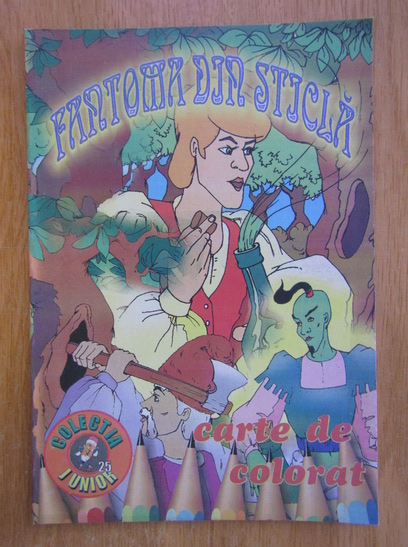 Fantoma din sticla. Carte de colorat - Cumpără