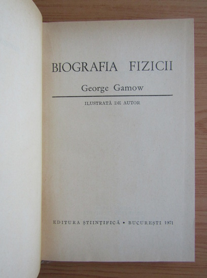 George Gamow - Biografia fizicii - Cumpără